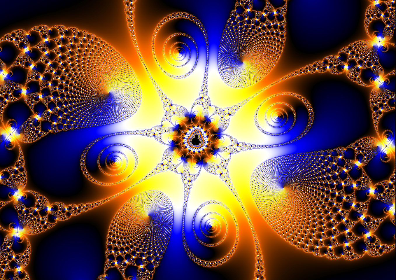 Fraktal-Poster, 130 Megapixel, Fractal 01, Mandelbrot-Fraktale